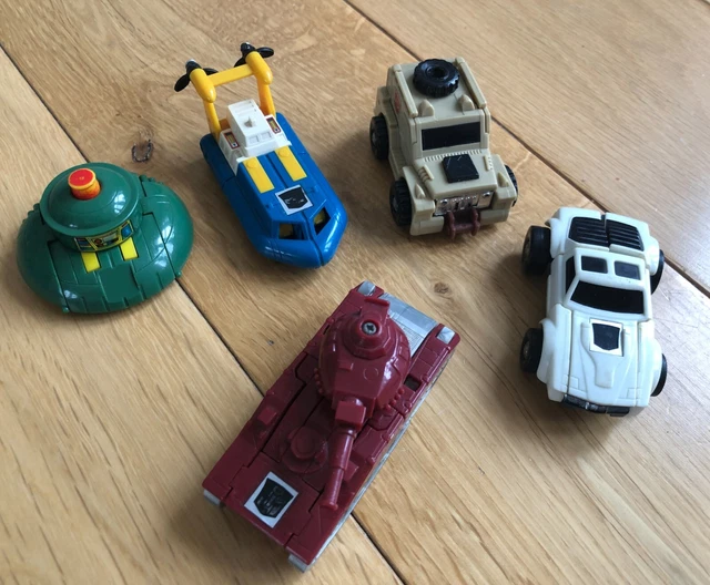 TRANSFORMERS G1 VINTAGE Microbots Lot Original Takara Autobots 1984 ...