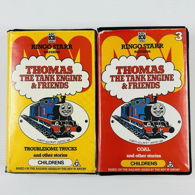 THOMAS THE TANK Engine & Friends VHS Bundle x5 Tracked Postage Tested ...