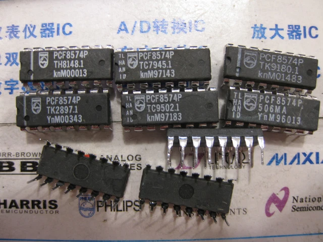 10X PCF8574P Remote 8-bit I/O expander for I2C-bus PCF8574 EUR 5,86 ...