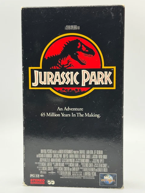 Jurassic Park Vhs 1994 Vhs Tape Tested And Working £381 Picclick Uk 8170