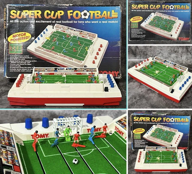 TOMY SUPER CUP Football Electronic Soccer Game Boxed - Working £49.95 ...