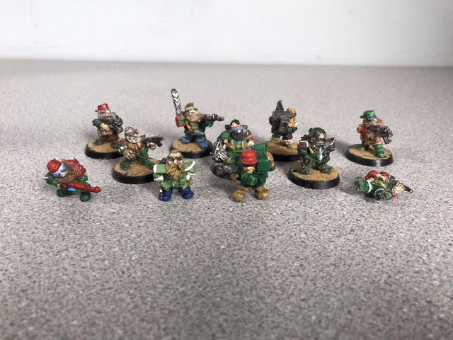 Warhammer 40k Rogue Trader Squat Dwarves Bundle Metal X 11 Troopers
