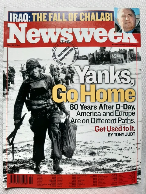 NEWSWEEK MAGAZINE MAY 31 2004 D-Day/Churchill/Iraq, Europe/India/Harry ...
