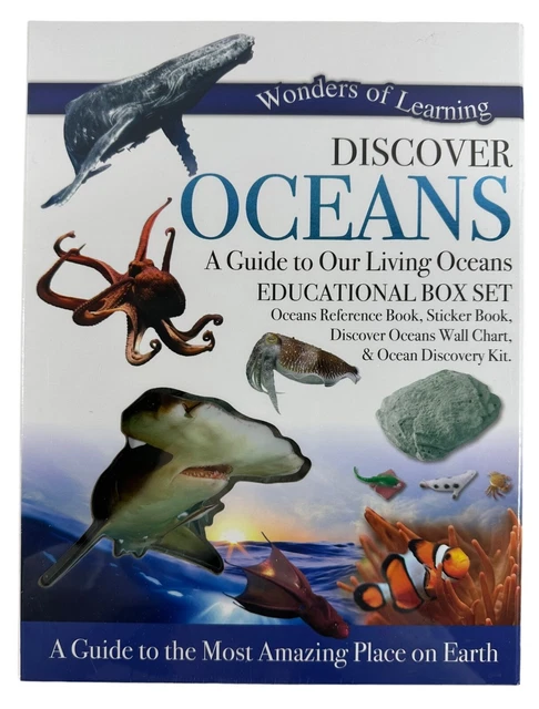 DISCOVER OCEANS EDUCATIONAL Box Set Wonders Of Learning ~ NEW & SEALED ...