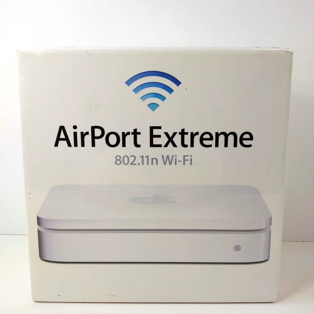 APPLE AIRPORT EXTREME Base Station Wireless 802.11n Wifi Router Model ...