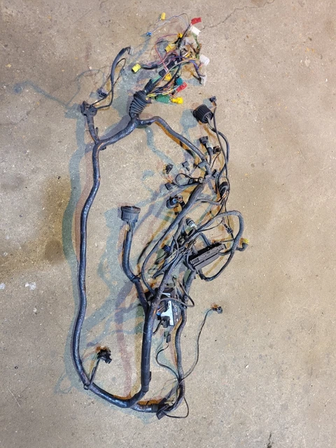 VW GOLF VR6 Complete Engine Bay Wiring Loom Ecu Engine Fuse Box £193.12 ...