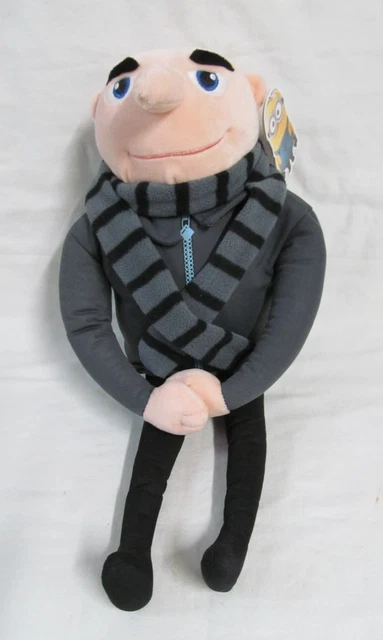 GRU DESPICABLE ME Cuddle Soft Toy -25 cm Sitting Immaculate Tagged £14. ...