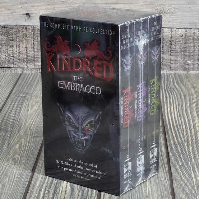 KINDRED: THE EMBRACED Complete Vampire Collection(3 VHS Box Set 1998 ...