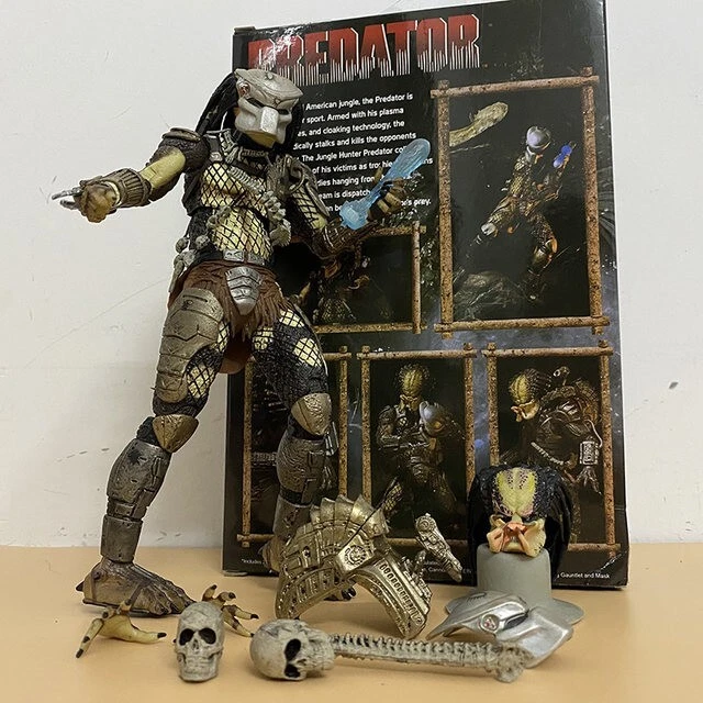 PREDATOR ULTIMATE JUNGLE Hunter Action Figure Movable Action Figurine ...