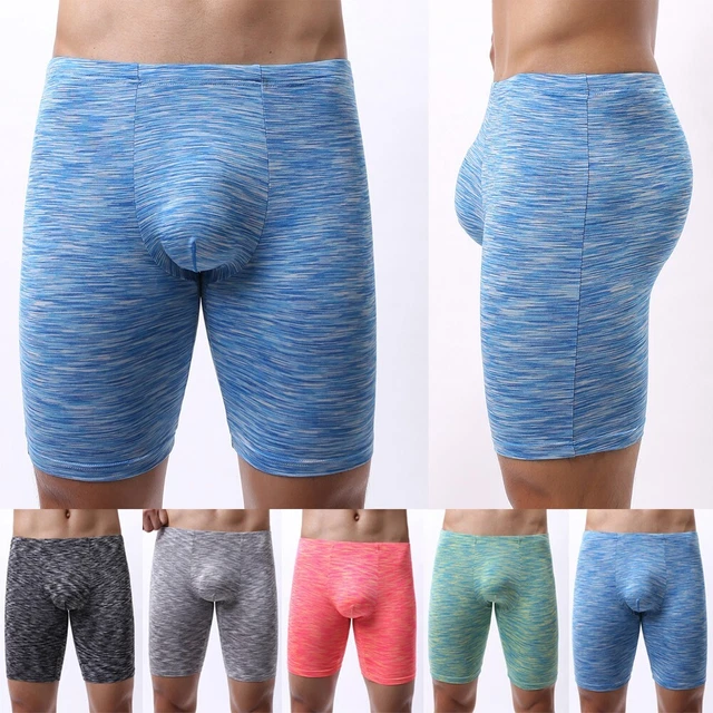 SOUS-V TEMENTS EXTENSIBLES SEXY et respirants pour hommes longues jambes boxer EUR 12,80 ...