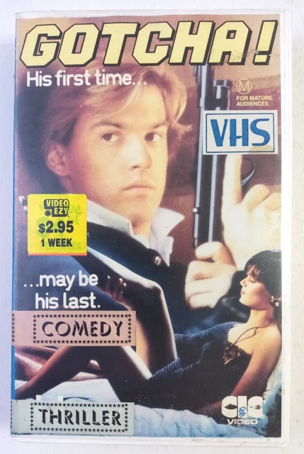 GOTCHA! VHS BIG Box Case Ex-Rental Pal. Tested Plays. Very Good $19.99 ...