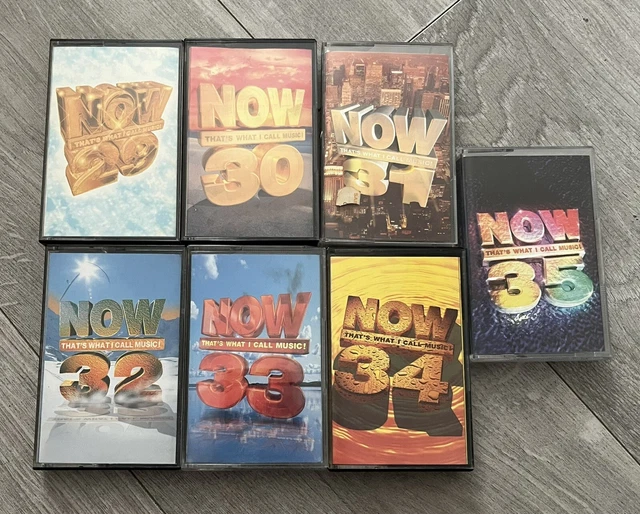NOW THAT'S WHAT I Call Music (29 30 31 32 33 34 35 )Cassettes £9.50 ...