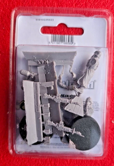 FORGEWORLD DEATH KORPS OF KRIEG THUDD GUN CREW OOP NEW IMPERIAL GUARD ...