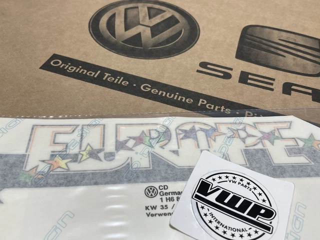 VW GOLF MK3 Europe Special Edition Sticker Decal Inscription Emblem ...