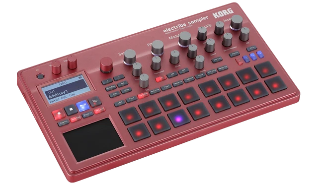 KORG ELECTRIBE SAMPLER Music Production Station Beat Sequencer (Red ...