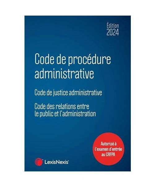 CODE DE PROCÉDURE administrative 2025 EUR 32,60 - PicClick FR