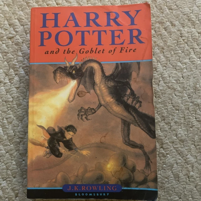 HARRY POTTER AND the Goblet of Fire by J. K. Rowling (Paperback, 2001 ...