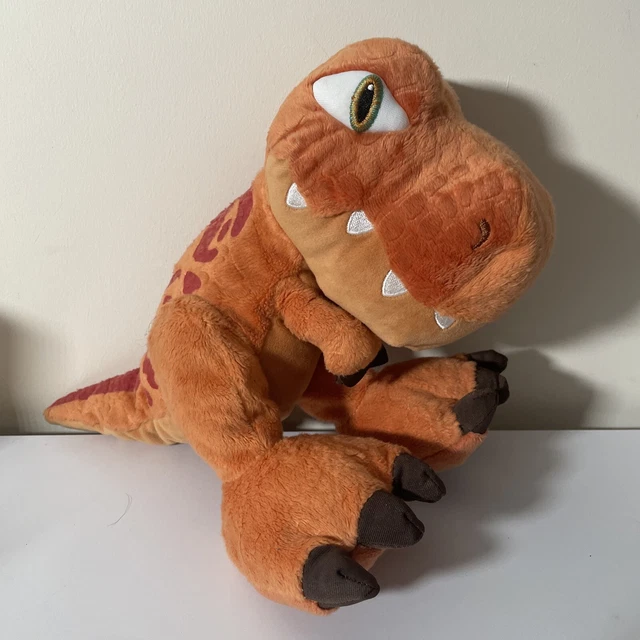 JURASSIC WORLD ORANGE T-Rex Soft Toy Plush by Posh Paws Dinosaur cuddly ...