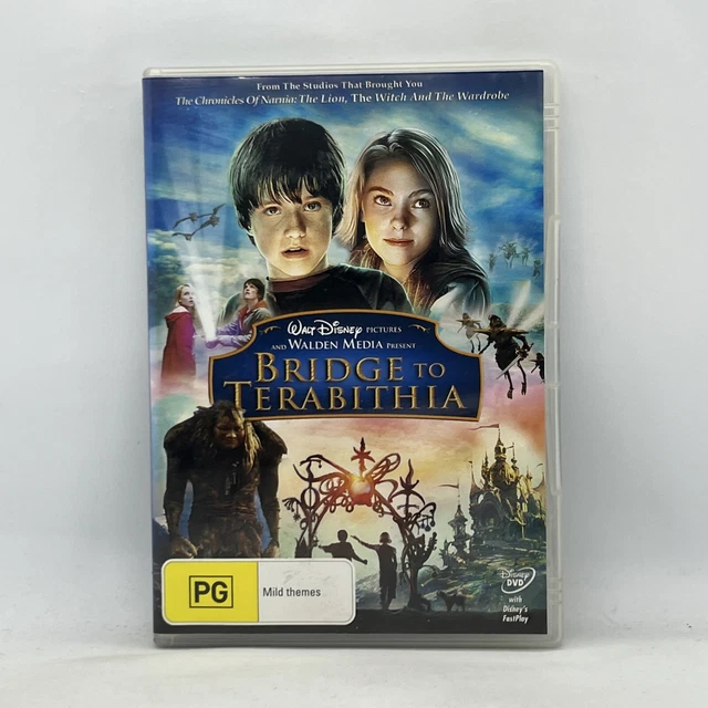 BRIDGE TO TERABITHIA Josh Hutcherson DVD Sad Family Movie Film Free ...