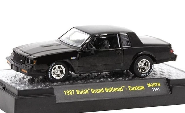 BUICK GRAND NATIONAL - Custom - 1987 - black - M2 1:64 £19.16 - PicClick UK