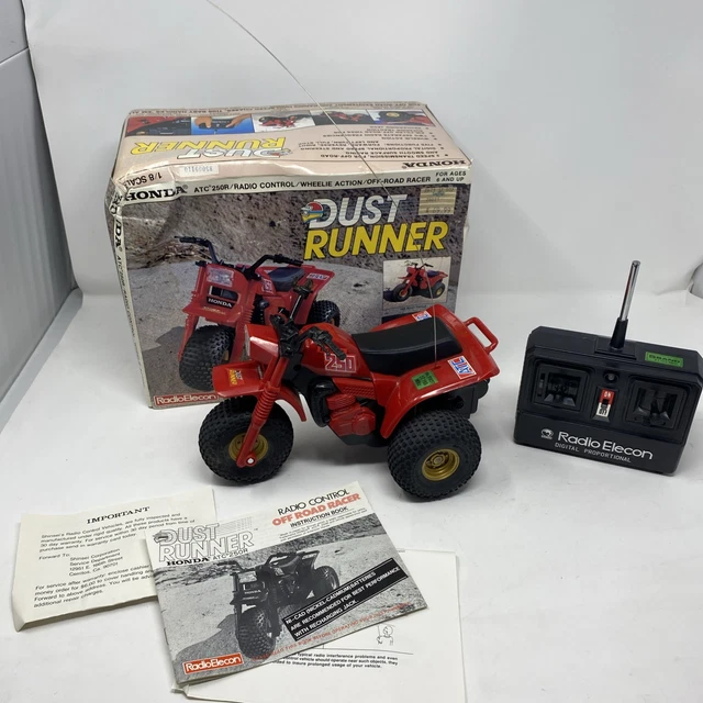 1980S HONDA ATC 250R 3 Wheeler Dust Runner RC Remote Control Shinsei ...