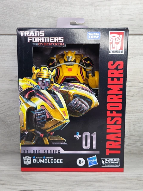 TRANSFORMERS STUDIO SERIES Bumblebee War per Cybertron 01 Gamer Edition ...
