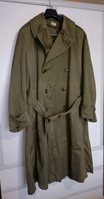 U.S. ARMY WW2 era Overcoat, US trench coat field Jacket £69.00 ...