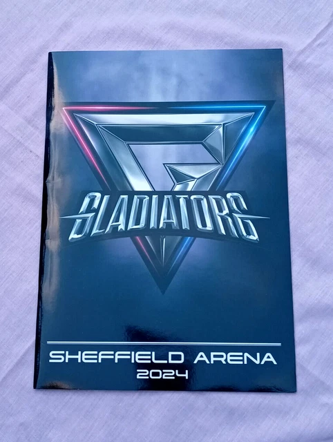 GLADIATORS BBC TV Show 2024 Souvenir Programme - Sheffield Arena ...