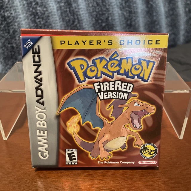 AUTHENTIC POKEMON FIRERED Game & Box No Manual Nintendo Game Boy ...
