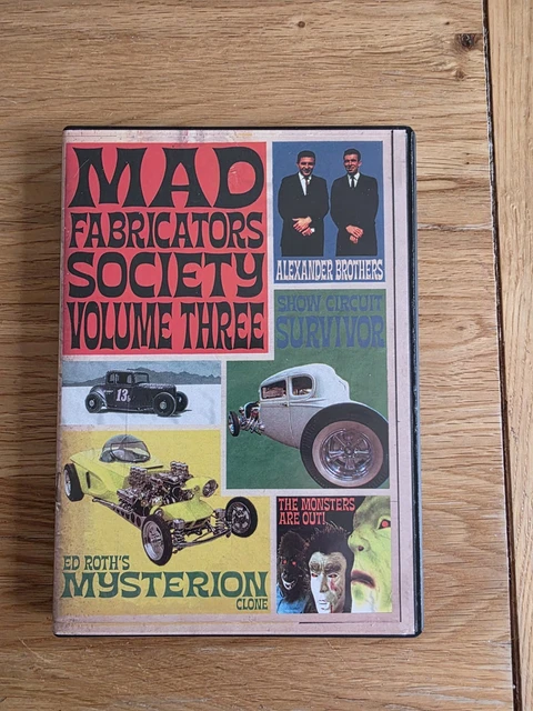 MAD FABRICATORS SOCIETY Volume Three Dvd Hot Rod Custom Kustom £11.86 ...