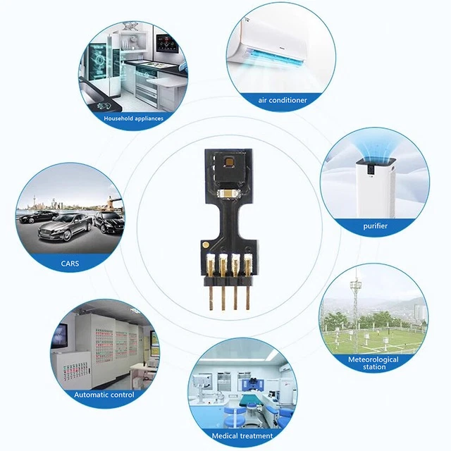 INTEGRATED TEMPERATURE AND Humidity Sensor-pin Type Waterproof And ...