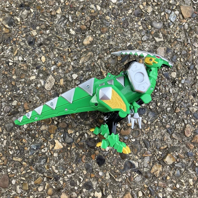 POWER RANGERS DINO Thunder Deluxe Green Parasaur Megazord Zord in VGC £ ...