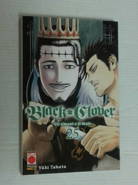 BLACK CLOVER- #25- 1St Edition- By:yuki Tabata- Sandwich Comics Sleeve £13.70 - PicClick UK