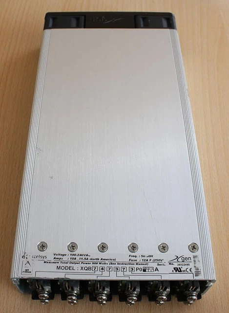 SCHALTNETZTEIL EXCELSYS XGEN , XQB , 6 Module , 6-15V 20A, 12-30V 10A ...