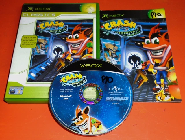 CRASH BANDICOOT THE Wrath Of Cortex Original Xbox/360 Compatible Game ...