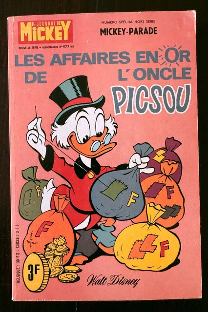 MICKEY PARADE: NUMÉRO Spécial Hors Série N°977 Bis (1971) les affaires ...