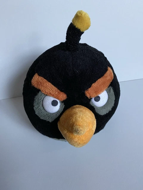 ANGRY BIRDS BLACK Bomb Plush Soft Toy £2.22 - PicClick UK