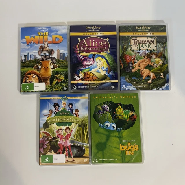 DISNEY KIDS DVD Bundle Lot 13 Movies - Alice In Wonderland Monsters Inc ...