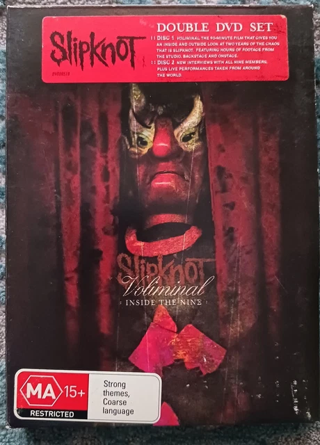 SLIPKNOT VOLIMINAL INSIDE the Nine DVD REGION 4 HEAVY METAL MUSIC AS ...