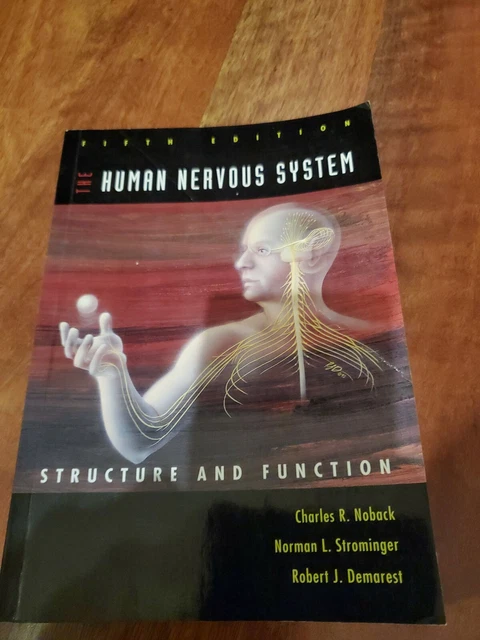 THE HUMAN NERVOUS System: Structure and Function by etc. Paperback Book ...