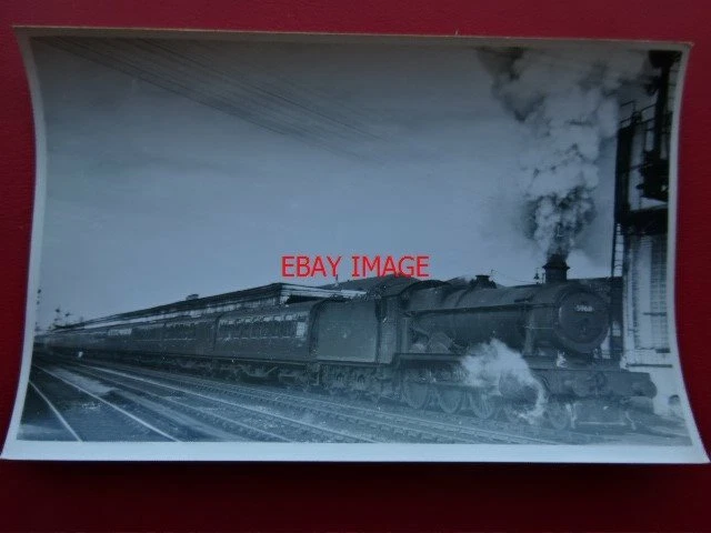 PHOTO DARKROOM Gwr Hall Loco No 5960 Leaving Oxford 4-3-61 Going To ...