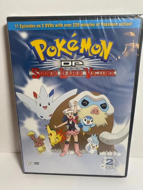 NEW POKEMON DP Sinnoh League Victors Set 2 DVD Box Set US Import Region ...