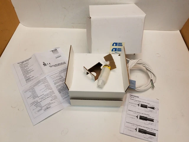 NEW OMEGA LVU-151-R Ultrasonic Level Sensor Switch, Water, Liquid ...