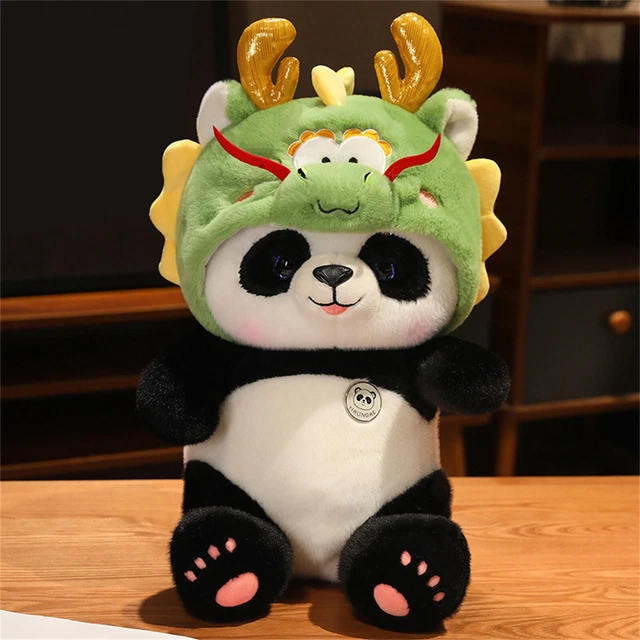 25CM BABY BUS Cute Panda Plush Toy Doll Soft Stuffed Cartoon Animal Toy ...