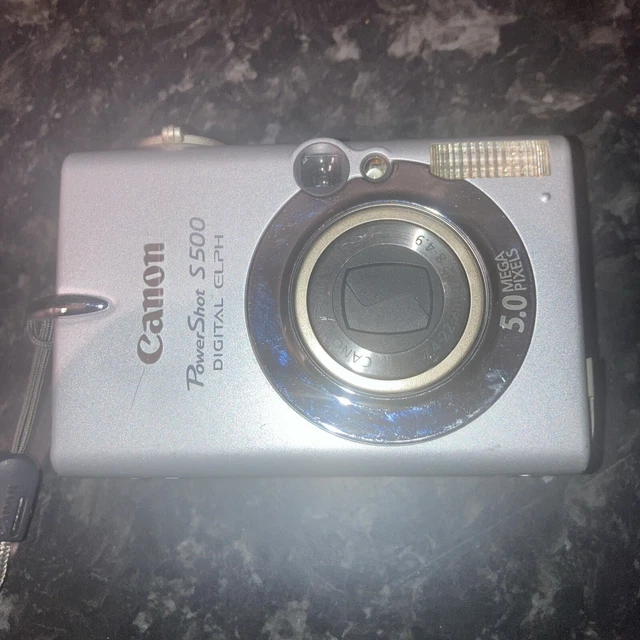 CANON IXUS 500 / PowerShot Digital ELPH S500 5.0MP Digital Camera ... CANON IXUS 500 / PowerShot Digital ELPH S500 5.0MP Digital Camera ...