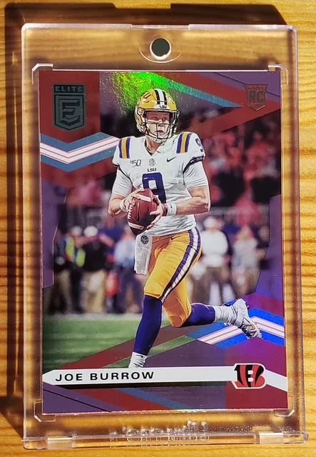 2020 PANINI DONRUSS Elite Pink Joe Burrow Rookie #102 $150.00 - PicClick CA