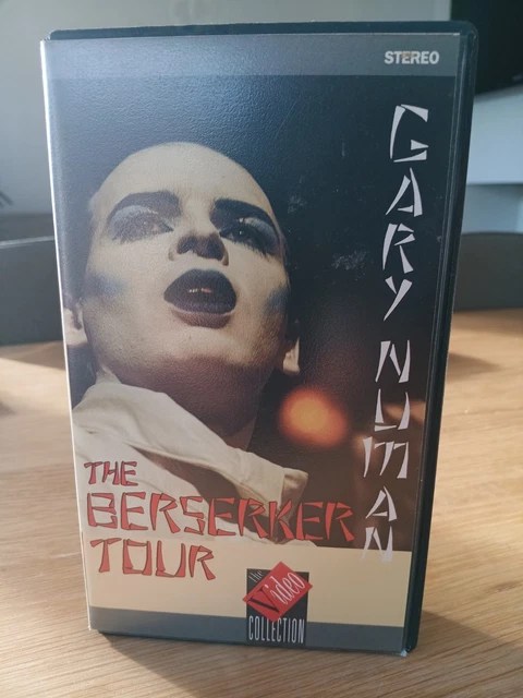 GARY NUMAN THE Berserker Tour UK PAL Retail VHS Video £11.86 - PicClick UK