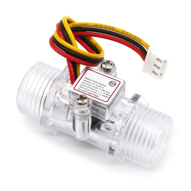 WATER FLOW HALL Sensor Switch Flow Meter For Turbine Flowmeter Water ...
