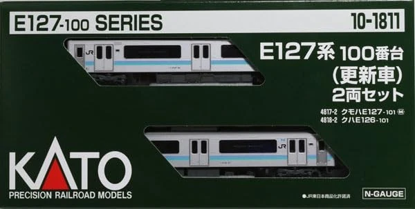 KATO N GAUGE E127 series 100 series (updated car) 2-car set 10-1811 ...