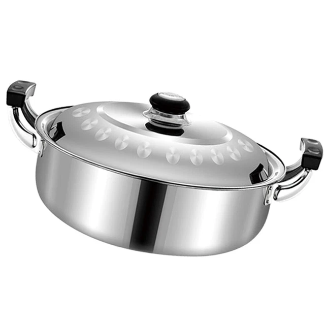 PENTOLA PER ZUPPA in acciaio inox Yang-Hot-Pot pentola per mandarino ...